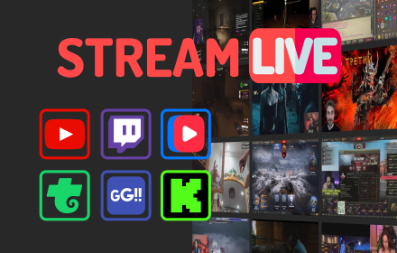 Stream Live — browser extension for live stream notifications